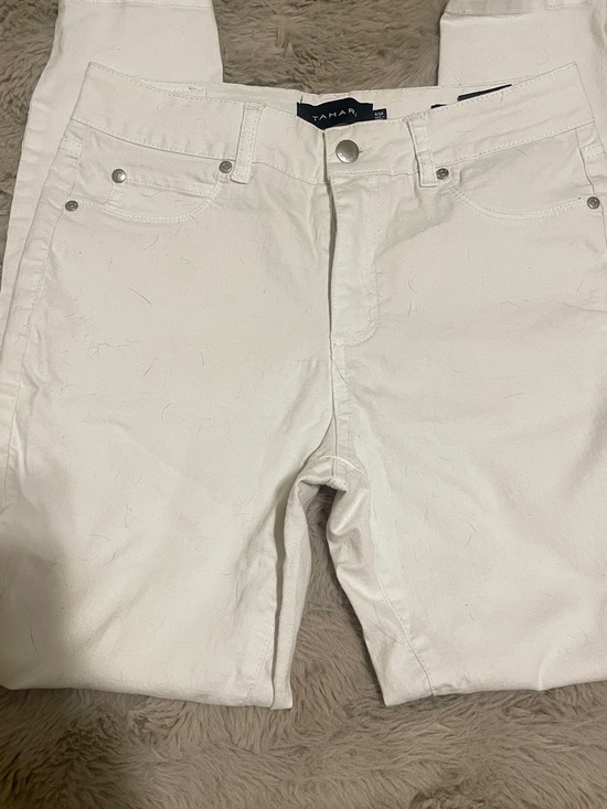 Tahari | Pants & Jumpsuits | Tahari White Straightleg Jeans | Poshmark